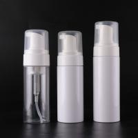 China Empty Plastic Foam Pump Bottle 30ml 50ml 60ml 100ml 150ml 200ml clear white blue PET facial cleanser mousse foam pump bo for sale