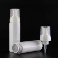 China Empty Plastic Foam Pump Bottle 30ml 50ml 60ml 100ml 150ml 200ml clear white blue PET facial cleanser mousse foam pump bo for sale