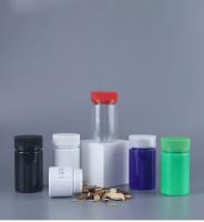 China 60ml120ml food packaging jar, health care bottle with anti-theft cap, pet white jar for sale