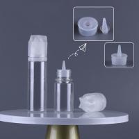 China Screw cap smoke oil bottle, PET oil bottle, eye drop bottle with anti-theft cap for sale