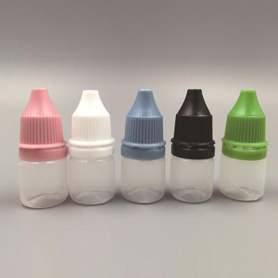 China 3ml-50ml PE bottle with anti-theft cap, PET cosmetic sub-bottle, Wenxiu pigment eye drops squeeze plastic bottle for sale