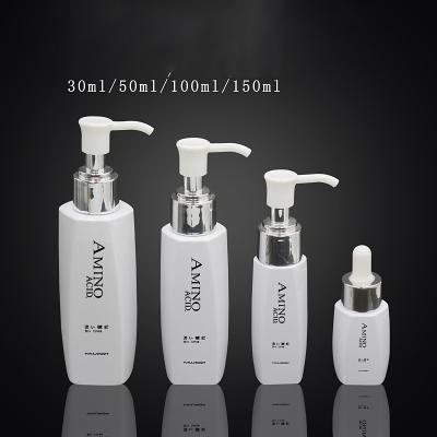 China PET cosmetic bottle, toner bottle, lotion bottle, shampoo bottle, shower gel hexagonal bottle for sale