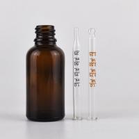 China 5ml 10ml 20ml 30ml 50ml matte frosted black glass dropper essential oil bottles for sale