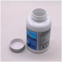 China 400ml PET HDPE health care bottle, food grade gasket, bright white plastic bottle for sale