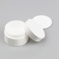 China Manufacturer OEM Body Face Cream Jar Packaging  3G/5G/10G/15G/20G/30G/50G White Plastic Pet Cosmetic Cream Jar for sale