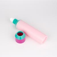 China White PP plastic cosmetic packaging airless pump bottle with snap lotion pump for sale
