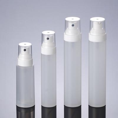 China Cosmetic packaging plastic lotion spray bottle 20ml 30ml 50ml for sale
