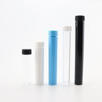 China Waterproof Airtight Smell Proof Child Resistant Cap Black Pre Rolled Cones Tube Container for smoking for sale