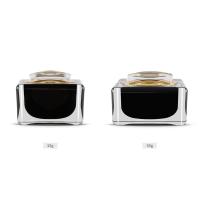 China Wholesale clear lotion bottle cosmetic face frosted spray cream glass jar wood cover skin matte 50G bamboo Body scrub for sale