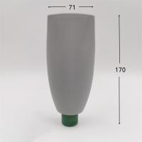 China 200g flat hose bottle, gray hand cream and body lotion bottle plastic bottle for sale