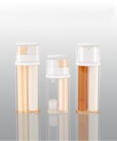 China 30ml (2 x 15ml) oval plastic dual chamber airless pump for sale