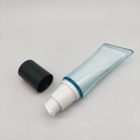 China Double layer Nozzle cream hose 30ml cosmetics hose PP packing aloe vera gel hose package customization for sale