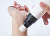China 15ML / 80ML Custom brush head cosmetic hose PE  facial cleanser tube plastic package hose with brush for sale