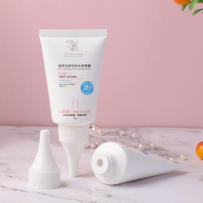 China 50ml tip cap tube, cosmetic tube, flared screw cap tube for sale