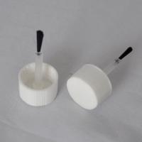China 18mm essential oil bottle brush cap plastic nail polish cap glue cap for sale