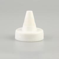 China 38/400 screw jam cap jam squeeze bottle head ketchup salad dressing bottle head screw cap for sale