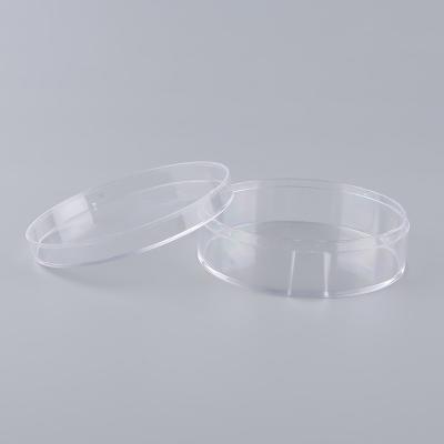 China PS cosmetic packaging bottle 25g transparent cream sample jar trial box bottle for sale