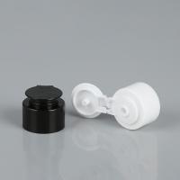 China 20mm 24mm 28mm PP plastic flip top cap turret cap for lotion bottle shampoo bottle for sale