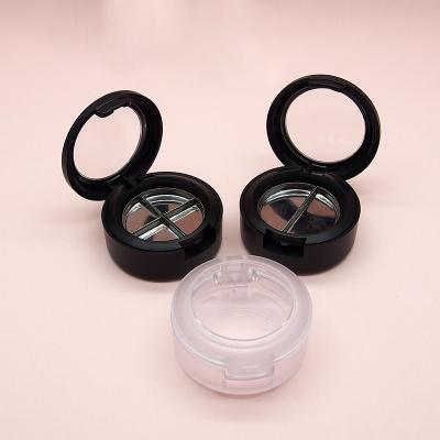 China DIY Empty Refillable Round eyeshadow palettes lipstick sample high-gloss packaging container blush replacement Palettes for sale