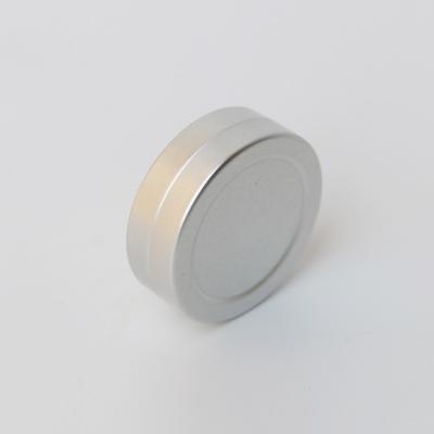 China 10g 50g No screw thread silver aluminum box makeup incense lip gloss aluminum box canned candle paste aluminum can for sale
