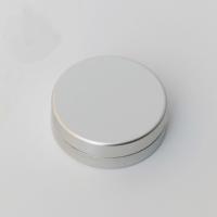 China 10g 50g No screw thread silver aluminum box makeup incense lip gloss aluminum box canned candle paste aluminum can for sale