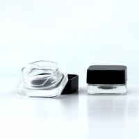 China Eye cream bottle cream bottle square round brown frosted transparent screw cap thick bottom 3g 5g15g for sale