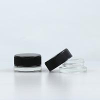 China Eye cream bottle cream bottle square round brown frosted transparent screw cap thick bottom 3g 5g15g for sale