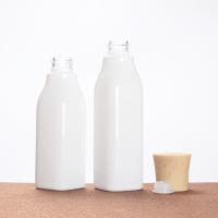 China 40ml/100ml/120ml square glass bottle toner spray bottle, cosmetic set bottle 50g lotion cream mask bottle for sale
