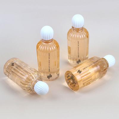 China 250ml washing and care packaging bottle pet plastic bottle shower gel conditioner shampoo bottle for sale