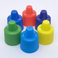 China 22mm  cleaning toilet cap, double-layer ordinary plastic screw cap, cleaning agent tip cap, crooked mouth bottle cap, for sale