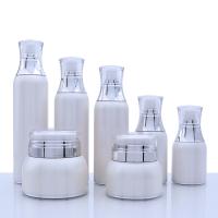 China New spot acrylic skincare packaging cosmetics containers spray pump lotion emulsion cream bottle set 30G, 50G for sale