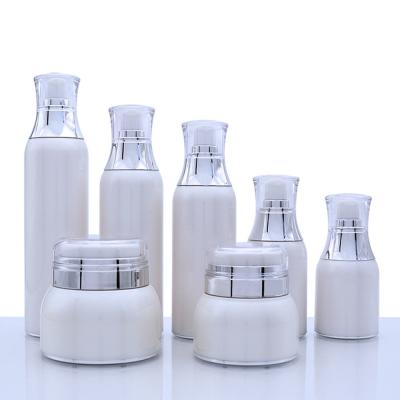 China New spot acrylic skincare packaging cosmetics containers spray pump lotion emulsion cream bottle set 30G, 50G for sale