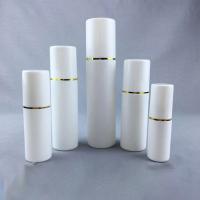 China 20ml 30ml 50ml Round Plastic Sponge Applicator Bottle With Screw Cap Liniment Bottle, gold cover for sale