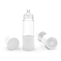 China 10ml 15ml eyes cream airless moiturizer essence lotion dropper bottles for sale