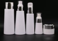 China Cosmetic luxury gold pump cap pet plastic skincare products packaging bottle set dropper /spray /cream /lotion bottle for sale
