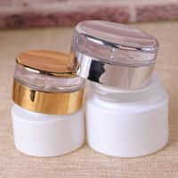 China Cosmetic packaging set with electroplate silver pump/silver cap,20ml-100ml lotion bottle and Spray bottle, cream Jar for sale