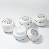 China 20G/30GPlacenta element cream jar two-layer cap pearl cream packaging bottle beauty cream bottle for dry skin for sale