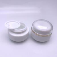 China 20G/30GPlacenta element cream jar two-layer cap pearl cream packaging bottle beauty cream bottle for dry skin for sale