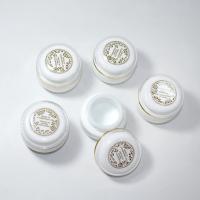 China 20G/30GPlacenta element cream jar two-layer cap pearl cream packaging bottle beauty cream bottle for dry skin for sale