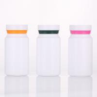 China 150cc Plastic bottle pharma grade plastic pill capsule bottle with golden cap for sale