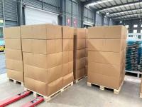 China High Quality Recyclable Food Grade Rectangle Aluminum Alloy Container for Frozen Fish Shrimp Freezing Tray for sale