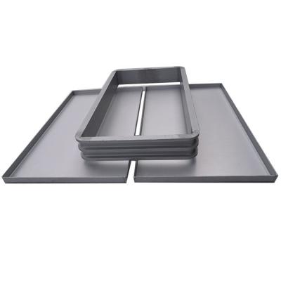 China 7.5KG Aluminum Freezer Tray Seafood Freezing Frame Aluminium Frozen Mould Seafood Tray Aluminum Plate Freezing Trays for sale