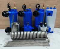 China Titanium tube shell heat exchanger for swimming pool for sale