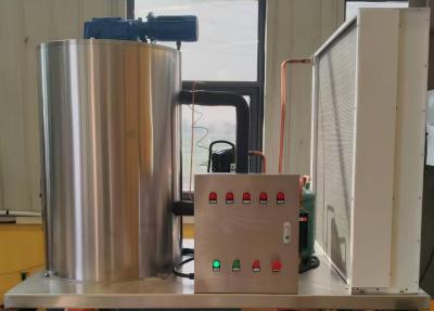 China Ecoice Hot Sale 3Ton/Day Stainless Steel Best Commercial Air Cooling Machine  Flake Ice Making Machine for  Fishery Seafood Transportation for sale
