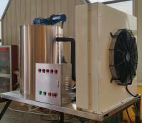 China Ecoice Hot Sale 3Ton/Day Stainless Steel Best Commercial Air Cooling Machine  Flake Ice Making Machine for  Fishery Seafood Transportation for sale