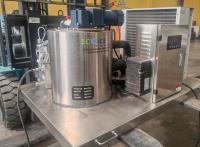 China Ecoice High Quality 3T Industrial Flake Ice Machine Snow Flake Machine for Fishery Seafood for sale