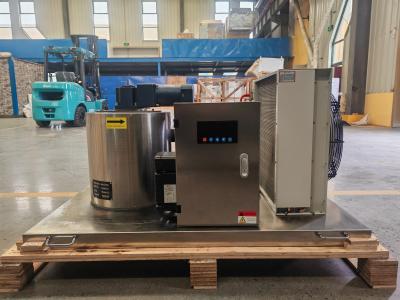 China Ecoice High Quality 3T Industrial Flake Ice Machine Snow Flake Machine for Fishery Seafood for sale
