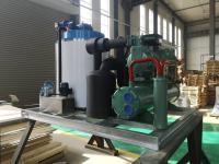 China Ecoice Industrial Automatic Quick Freezing 5 Ton Water Cooling Flake Ice Machine Ice Plant for  Fishery Industry Seafood Preservation for sale
