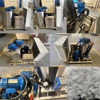 China Ecoice 2026 New 10 tons High Efficiency Flake Ice Machine Manufacturer Ice Flake Machine Commercial SS304 Material Ice Flake Maker for sale