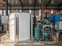 China Ecoice water cooling Ice Flake Machine 20 ton Flake Ice Machine with CE Flake Ice Maker for Seafood for sale